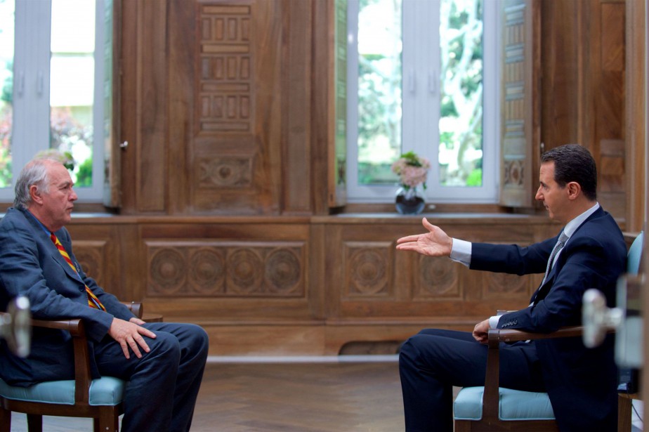 Lattaque Chimique Est «une Fabrication à 100 Dit Assad La Presse